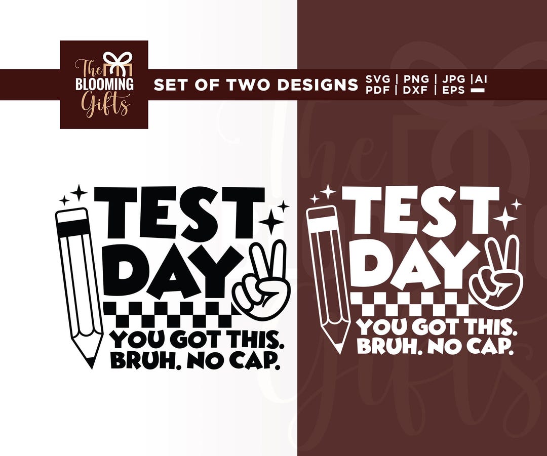 Staar State Testing Day Svg, Motivation You Got Svg, Cricut ...