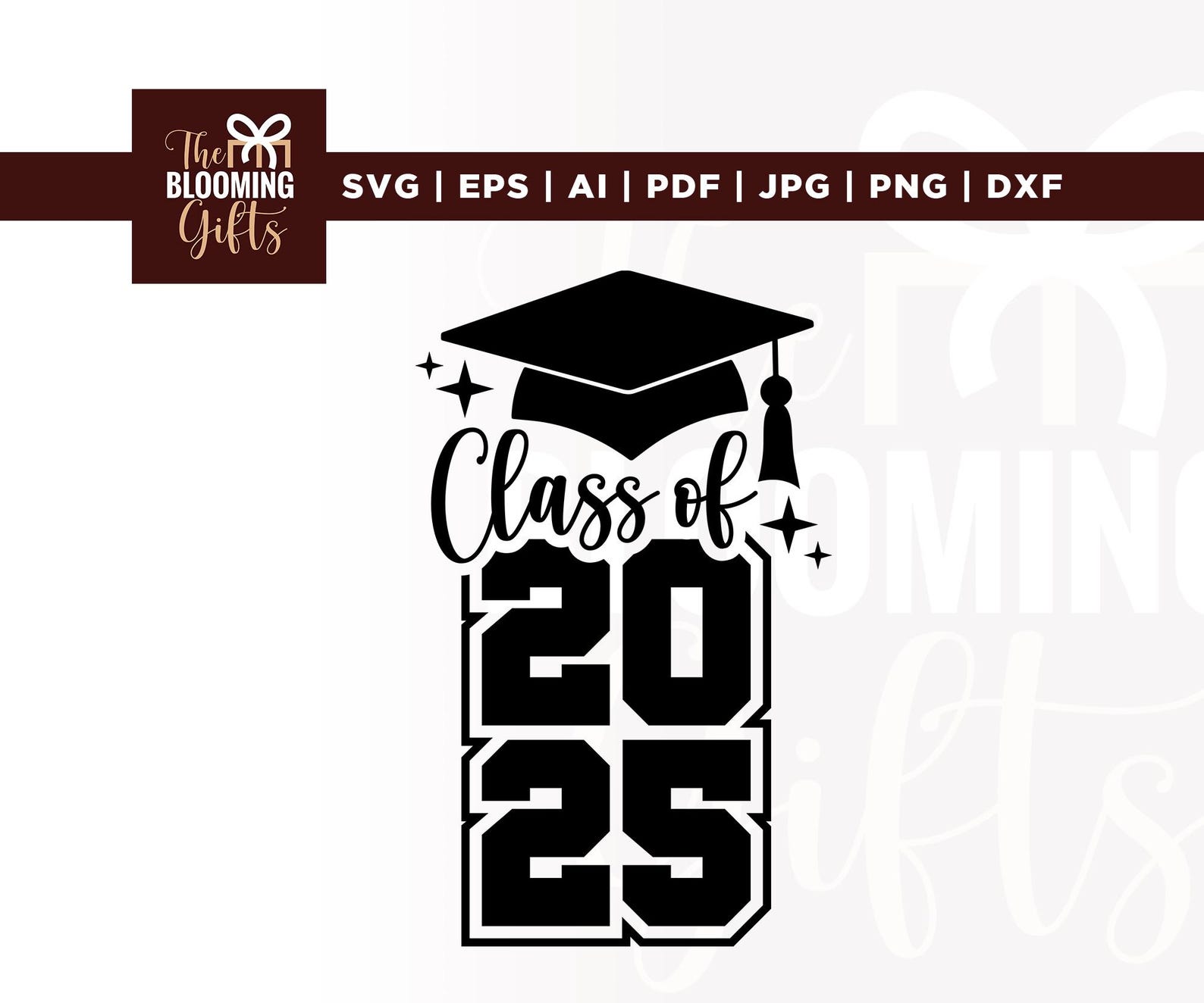 Class of 2025 Svg, Senior Grad Svg, Cricut, Sublimation, High School ...