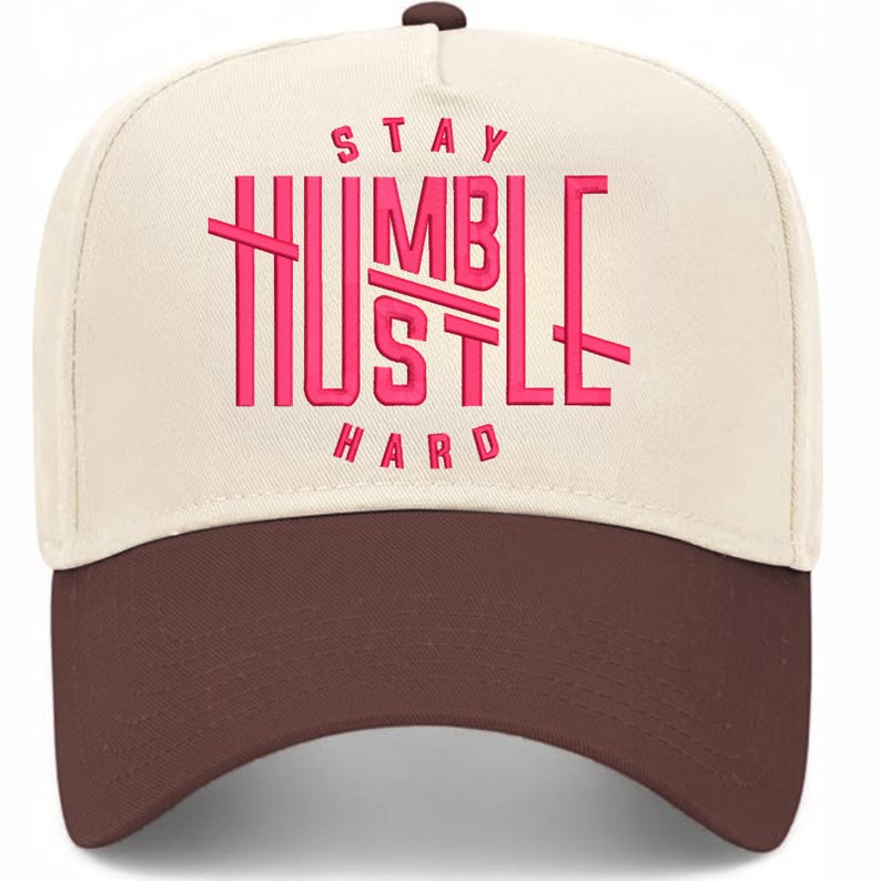 Stay Humble Hustle Machine Embroidery Files, Funny Wifey Mom Housewife ...