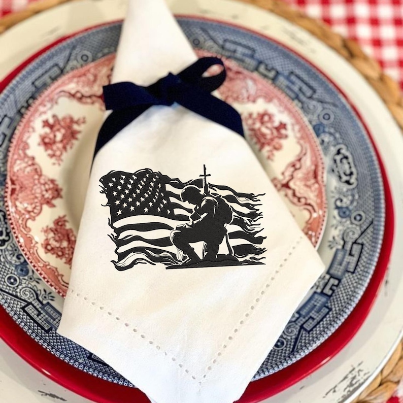 Military Pattern Embroidery Designs, Veteran, DST PES Files (digital ...