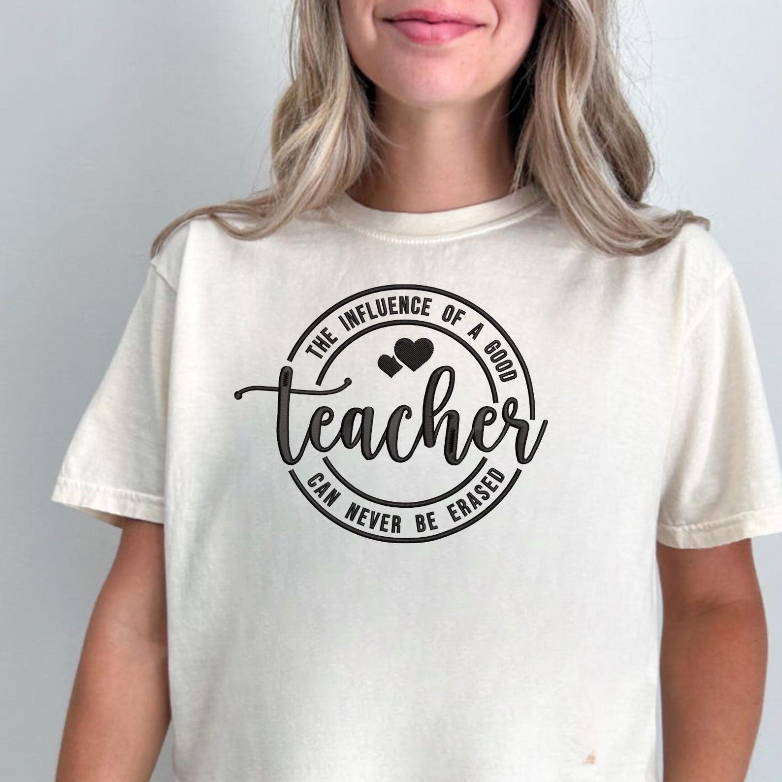 Teacher Embroidery Design Bundle, School Theme (DST, PES) - Etsy