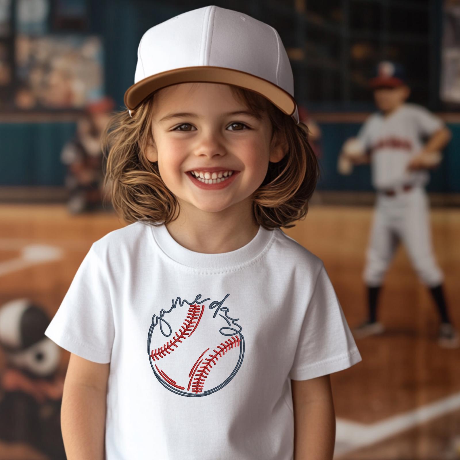 Baseball Embroidery Designs, Baseball Game Day Embroidery Design ...