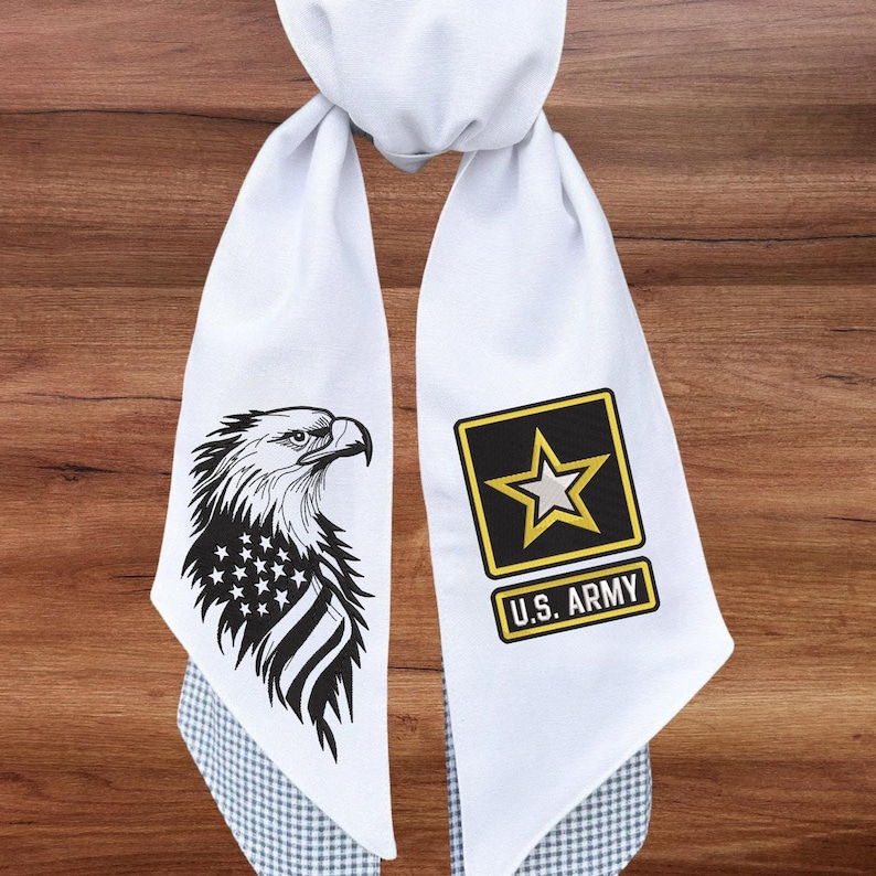 Military Pattern Embroidery Designs, Veteran, DST PES Files (digital ...
