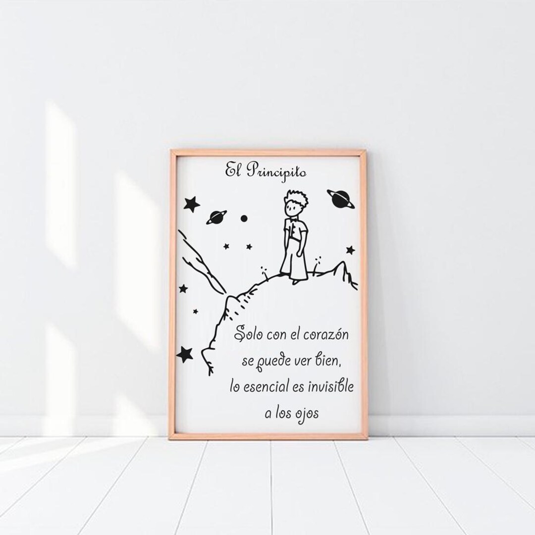 Printable Little Prince – Instant Download Wall Art, Digital Kids Art ...