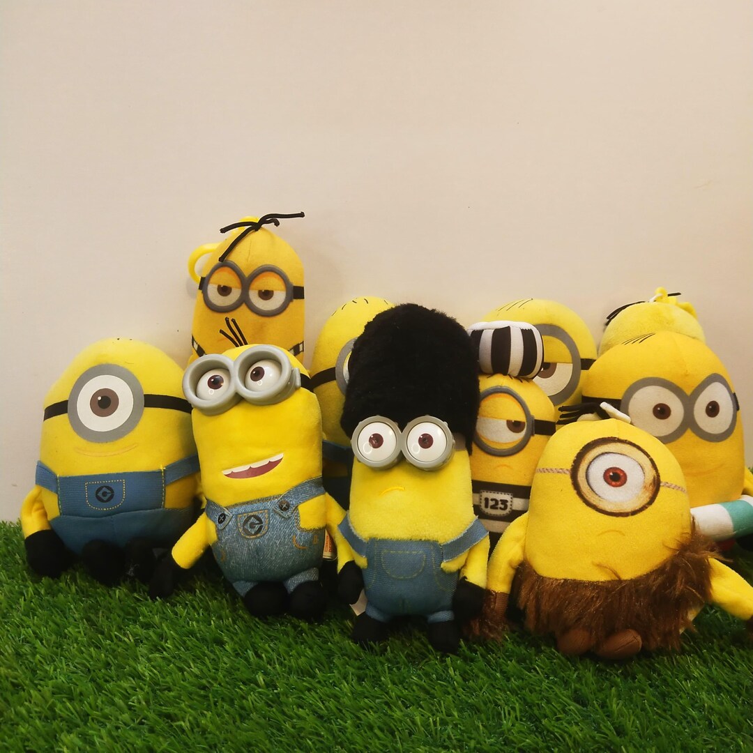 Minion Stuff Toy, Minion Plushies for Kids - 7'' - Etsy