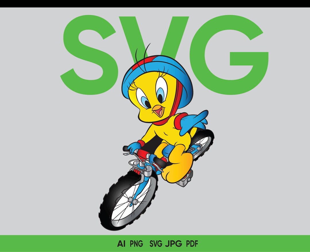 Tweety Bird SVG Clipart Bundle, Bird Svg Bundle, SVG Shirts, Cartoon ...