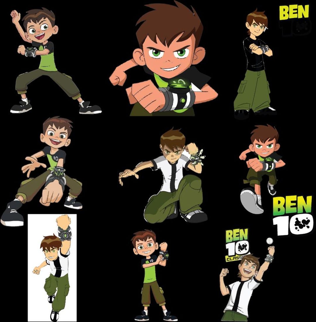 Ben 10 , Alien Force Svg, Ben 10 Bundle Svg, Alien 10 Svg, Superhero ...