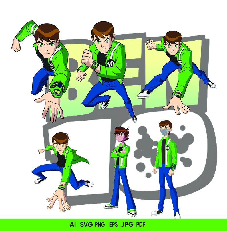 Ben 10, Omnitrix, Alien Force Svg, Bundle Svg,sticker Svg, Tumbler Svg ...