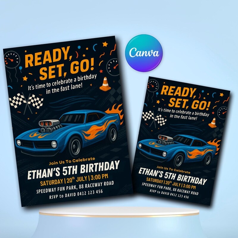 Fast 5 Birthday - Etsy