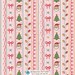 Coquette Christmas Seamless Pattern, Pink Stripes (digital Download) - Etsy
