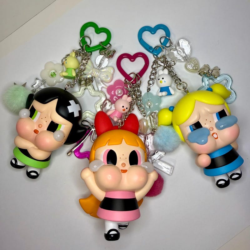 Powerpuff Girls Keychain - Etsy