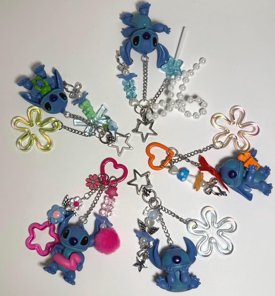 Disney’s Lilo and Stitch - Stitch Figures - Handmade Bag Charm ...