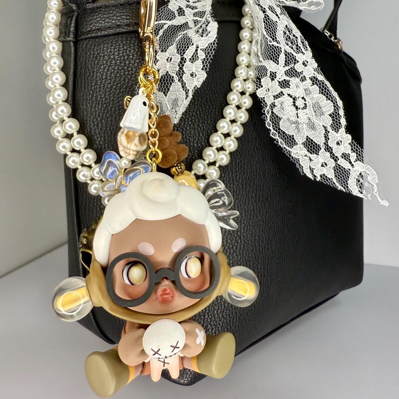 Skullpanda Keychain - Etsy