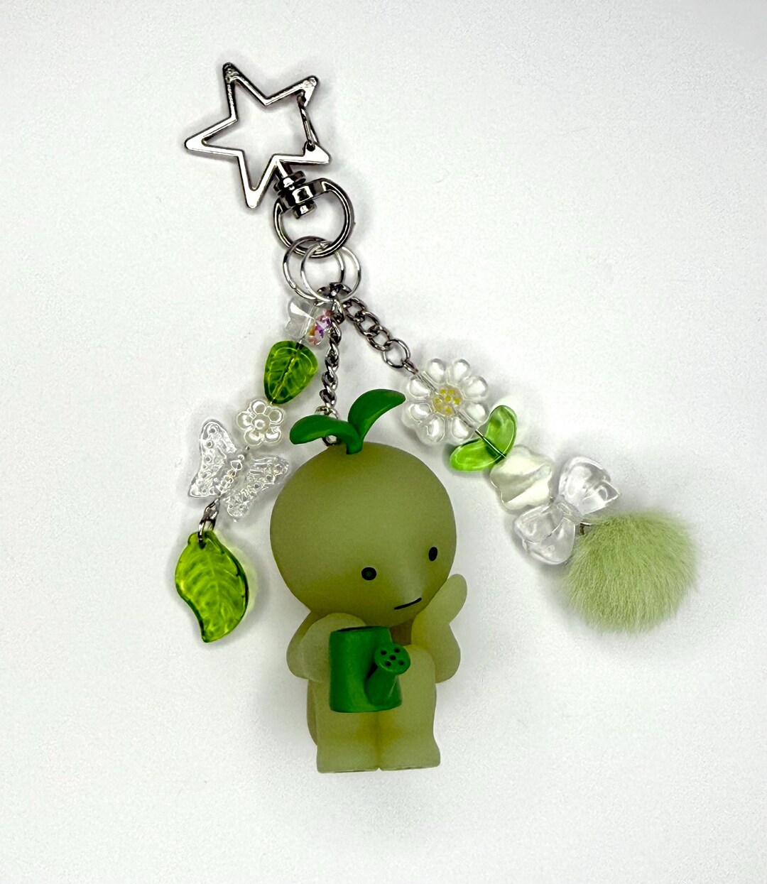 Authentic Smiski - Smiski Sunday Series - Handmade Bag Charm - Cluster ...