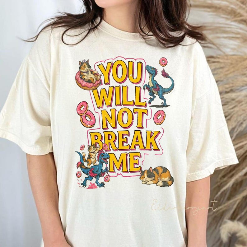 Dungeon Crawler Carl Comfort Colors Shirt, You Will Not Break Me Tee ...