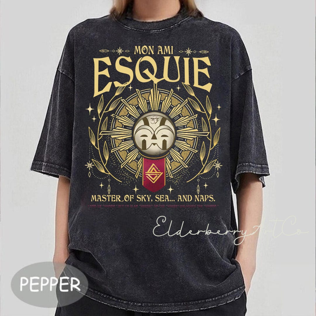 Esquie Clair Obscur Expedition 33 Comfort Colors Shirt, Whee Whoo Funny ...