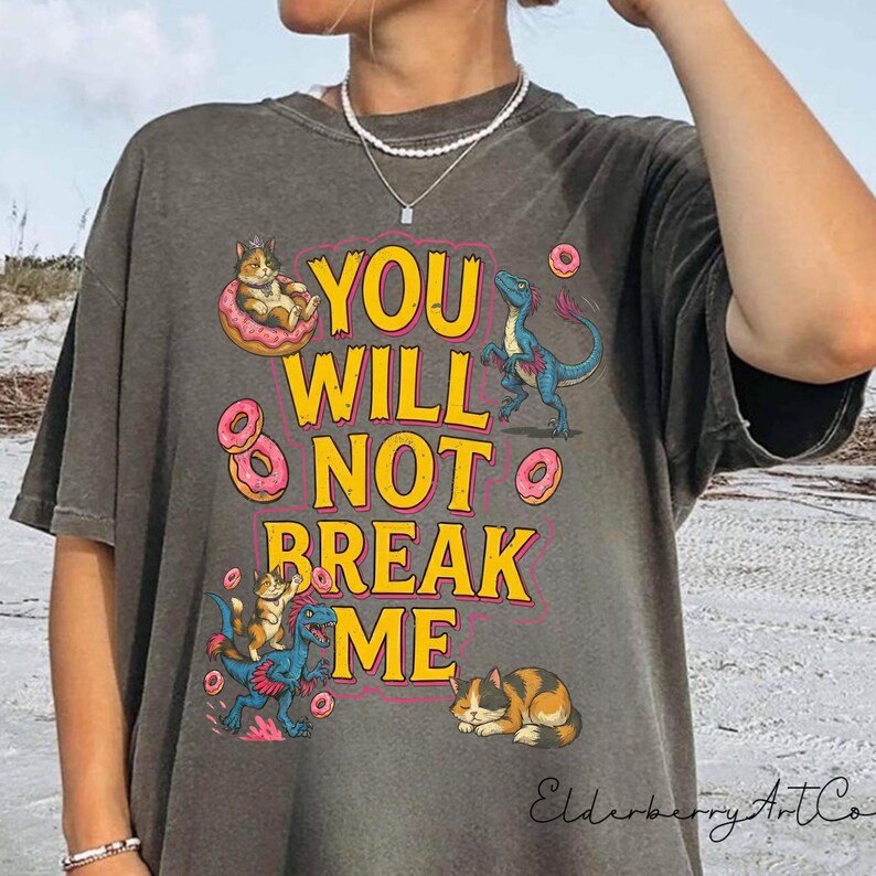 Dungeon Crawler Carl Comfort Colors Shirt, You Will Not Break Me Tee ...