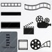 Movie Film Strip Svg Bundle, Film Strip Clipart, FILM STRIP SVG, Cinema ...