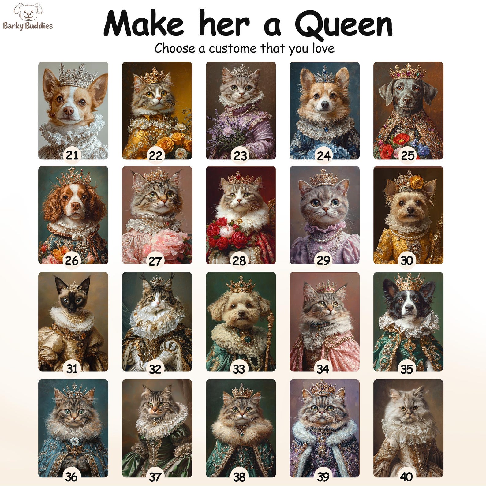 Custom Regal Pet Portrait, Royal Pet Portrait, Custom King Dog Portrait ...