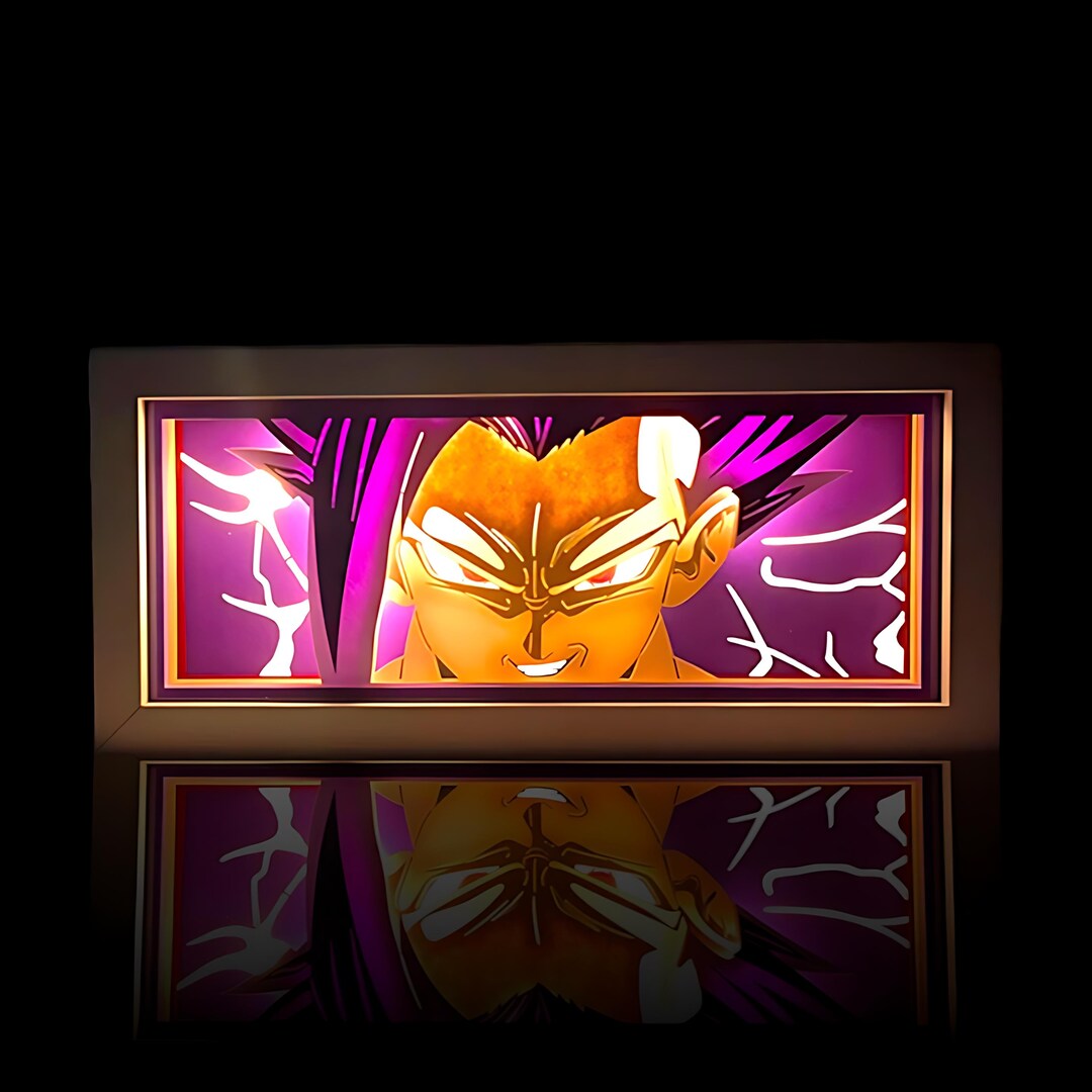 Gohan Beast LED Shadow Box | Dragon Ball Super Saiyan Lightbox Figure ...
