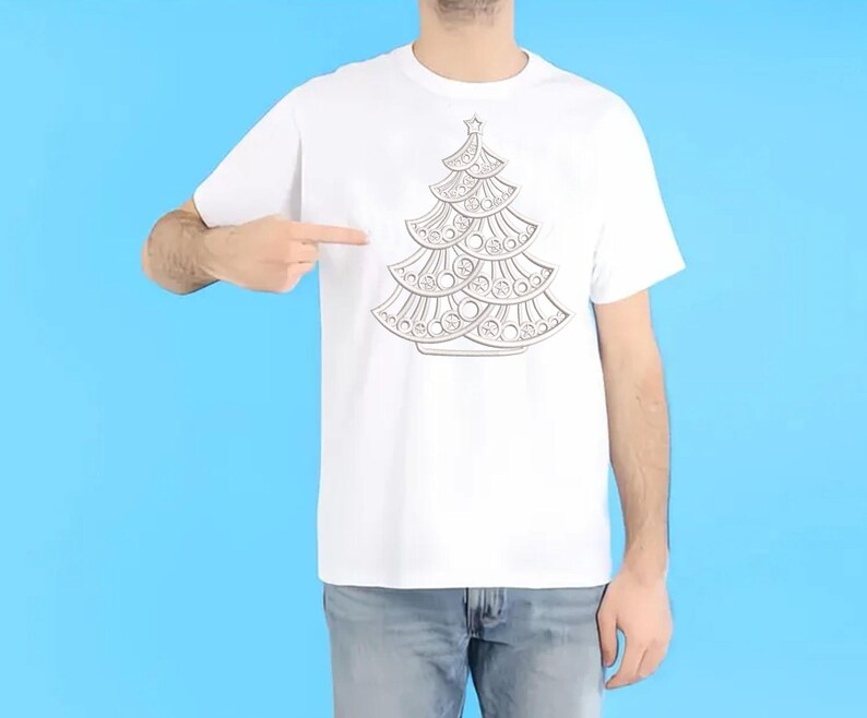 FSL Christmas Tree Embroidery Ornament Embroidery Design (digital ...