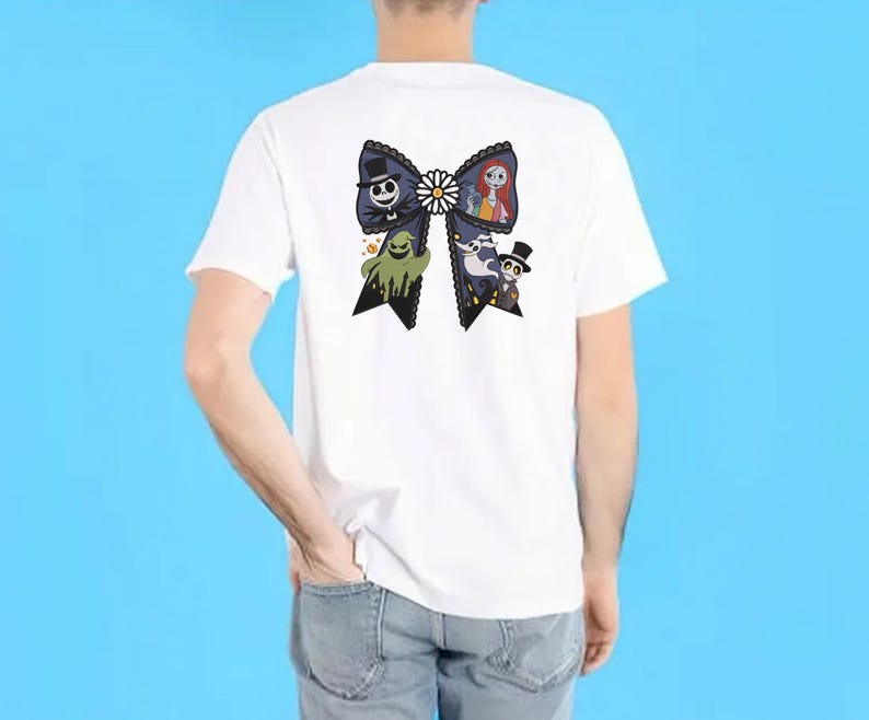 Halloween Nightmare Bow Embroidery Design: Spooky Horror (6 Sizes ...