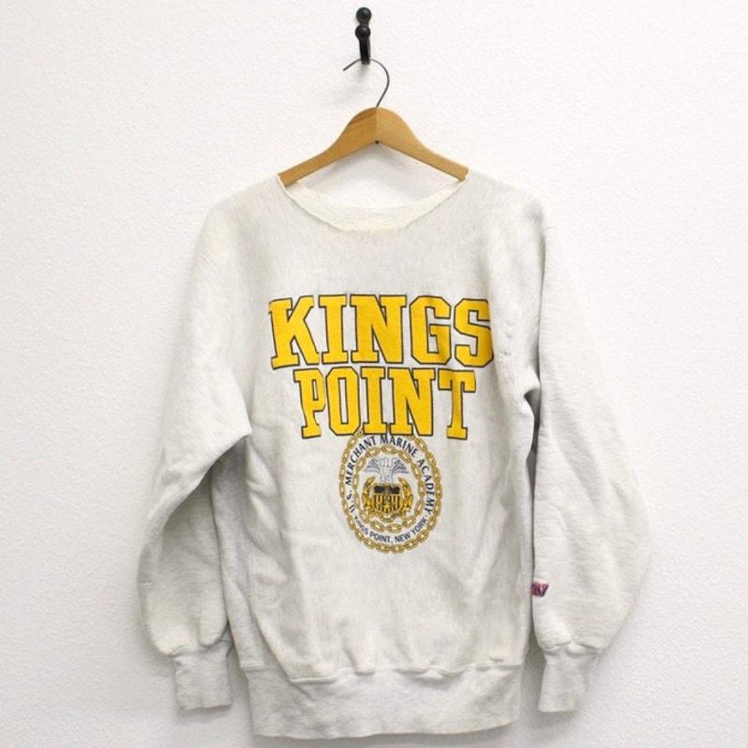 Vintage Kings Point Marine Academy New York Sweatshirt Medium - Etsy
