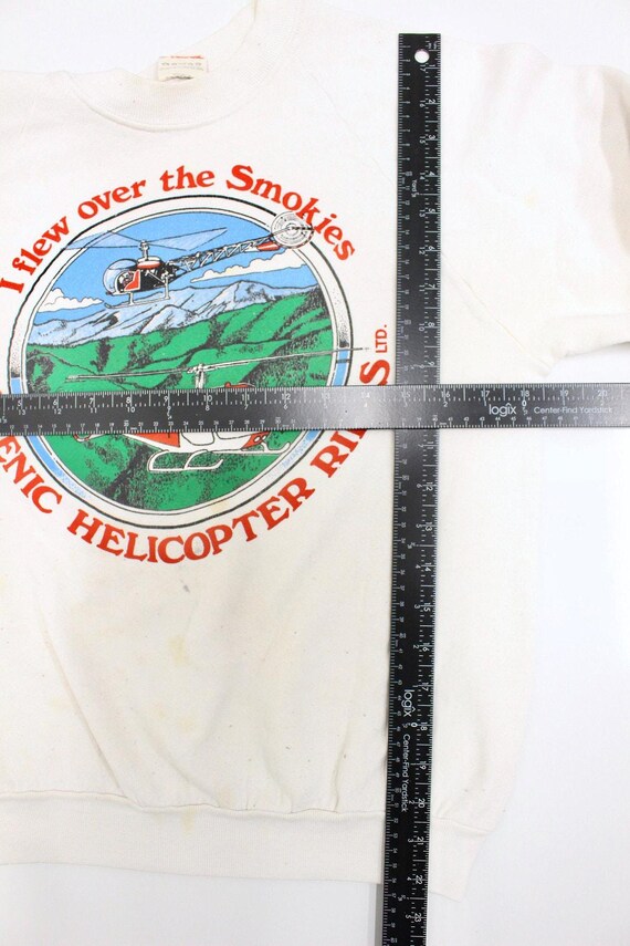 Vintage Great Smoky Mountains Helicopter Sweatshirt M… - Gem