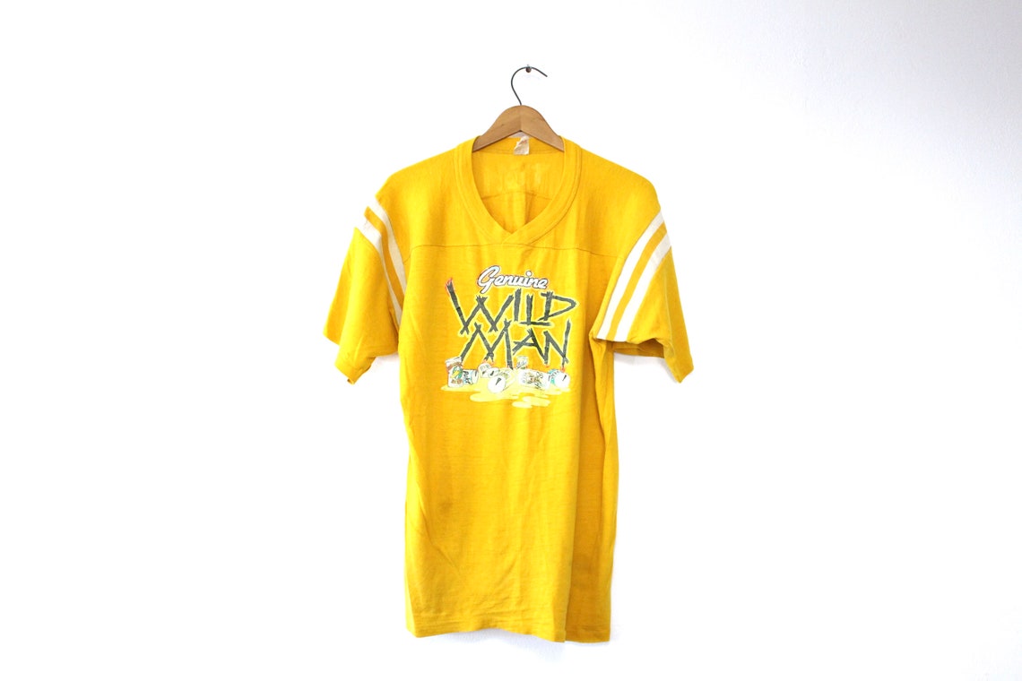 Vintage Genuine Wildman T Shirt XL - Etsy Italia