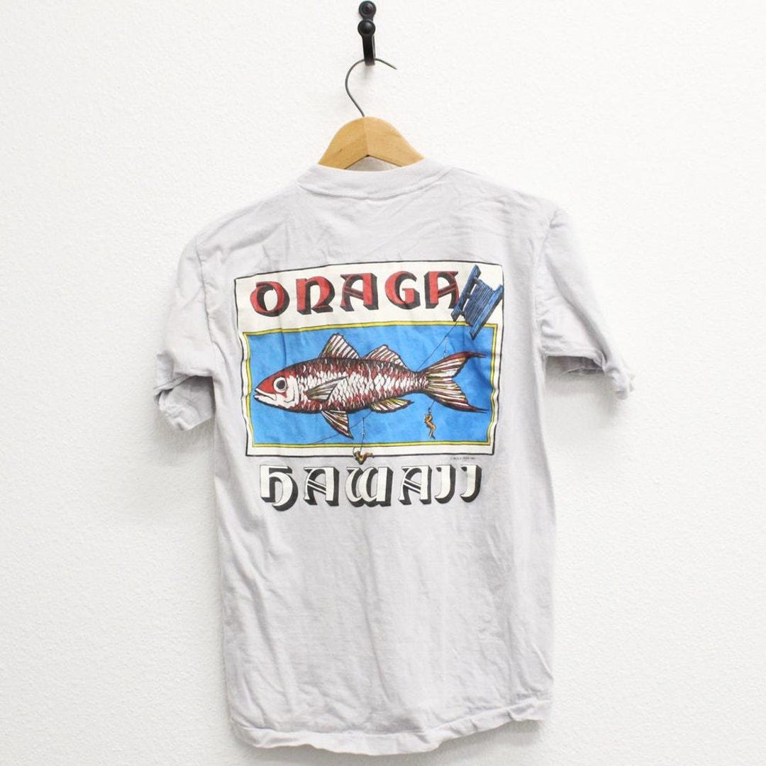 Vintage Hawaii Onaga Red Snapper T Shirt Medium - Etsy