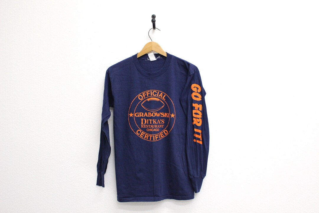 Vintage Grabowski Certified Ditka's Restaurant Chicago Illinois Long ...