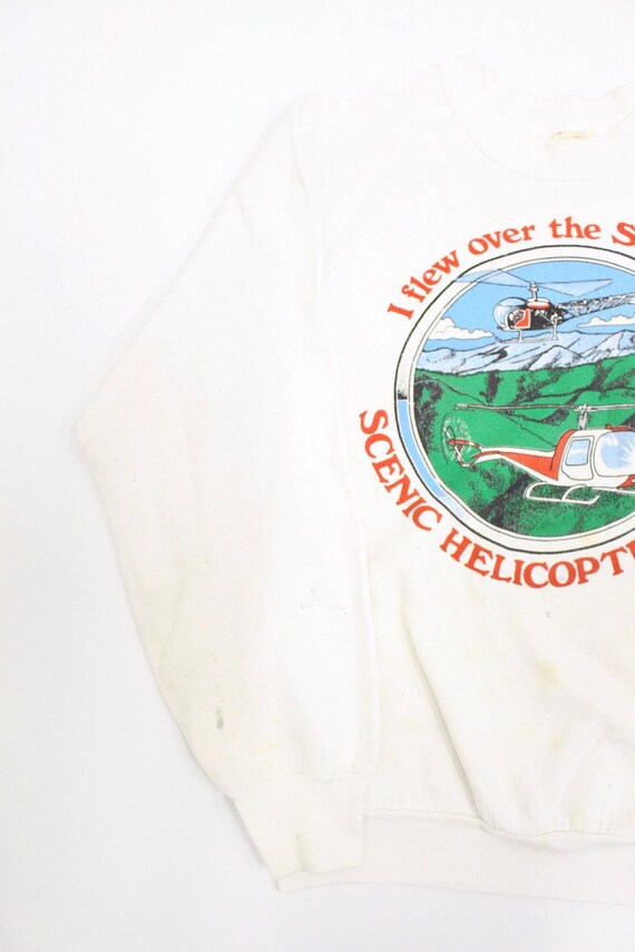 Vintage Great Smoky Mountains Helicopter Sweatshirt M… - Gem