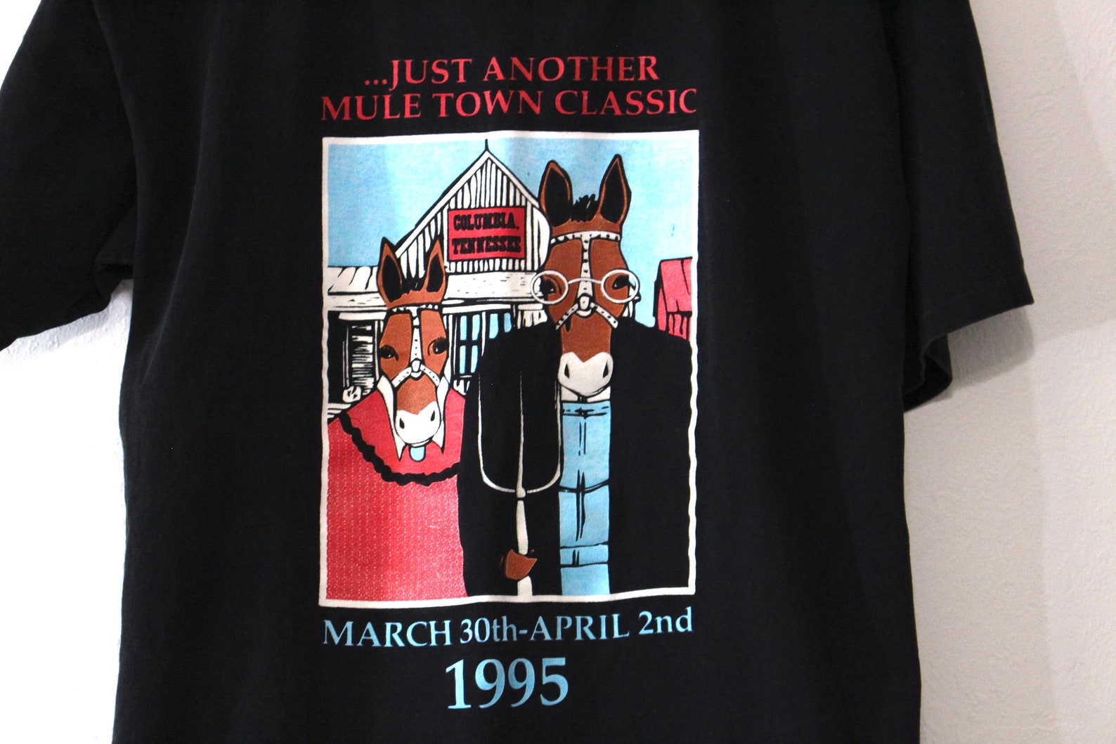 Vintage Mule Town Classic Columbia Tennessee T Shirt XL - Etsy UK