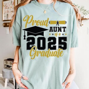 Proud Mom of 2025 Png, Graduate Svg With Picture, 2025 Graduation Squad ...