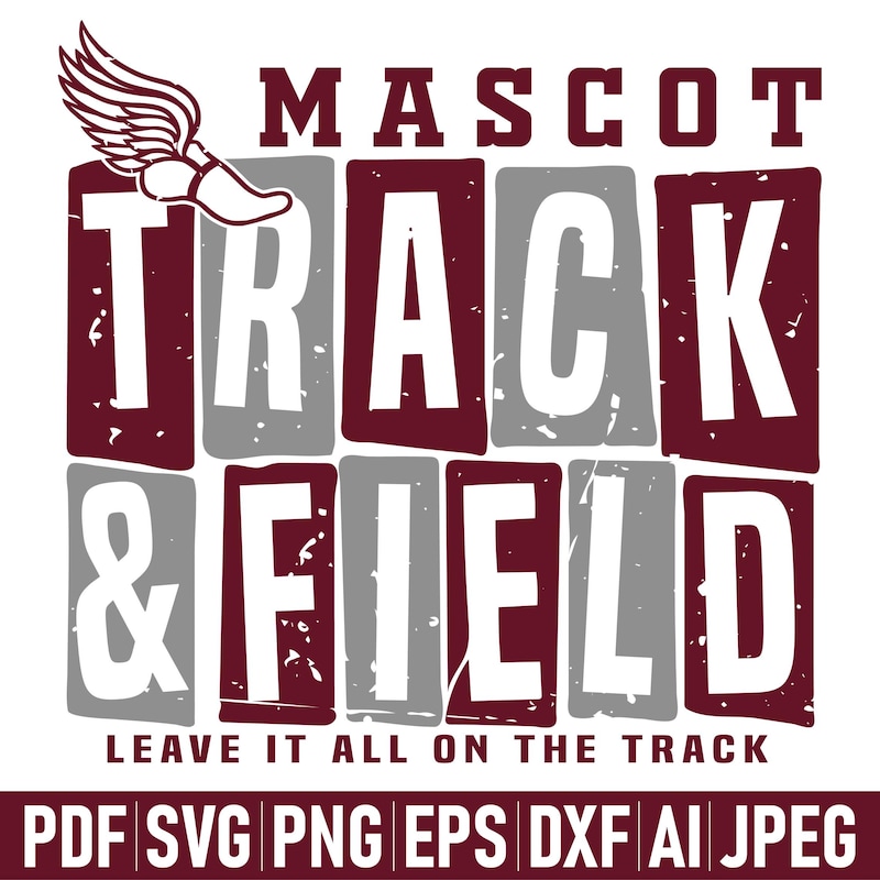 Track and Field Svg - Etsy
