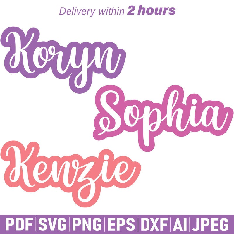 Name Template for Circuit - Etsy