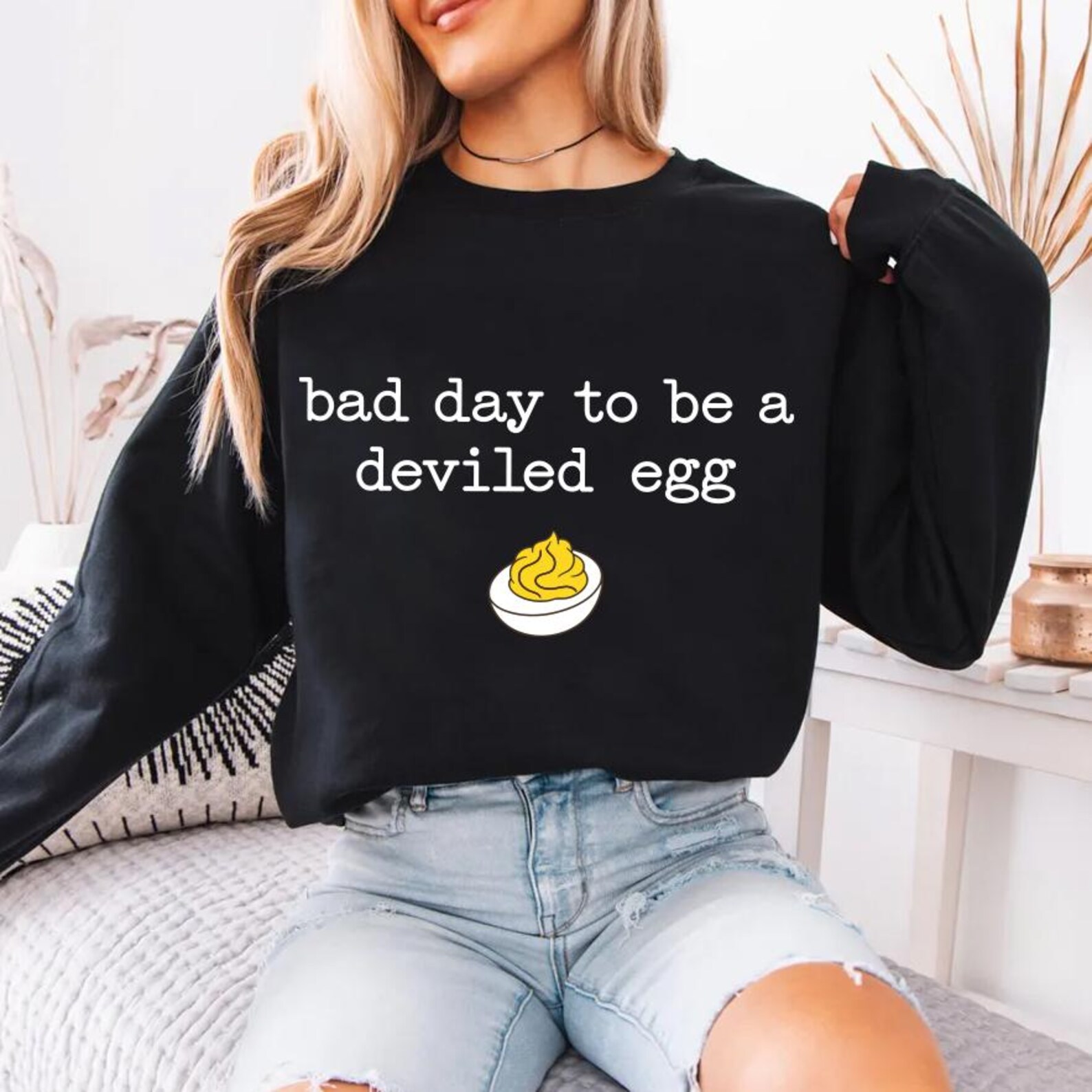 Bad Day to Be a Deviled Egg Png, Thanksgiving Dinner Png, Food Humor ...