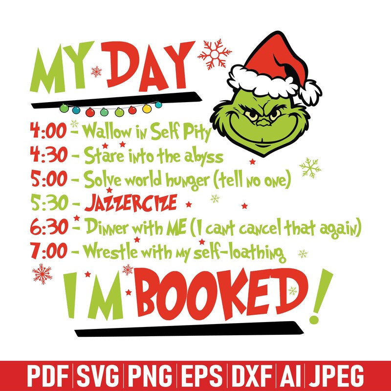Agenda del grinch - Etsy México