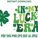 Not Lucky Simply Blessed SVG PNG, St Patricks Day Svg, Bible Verse Svg ...