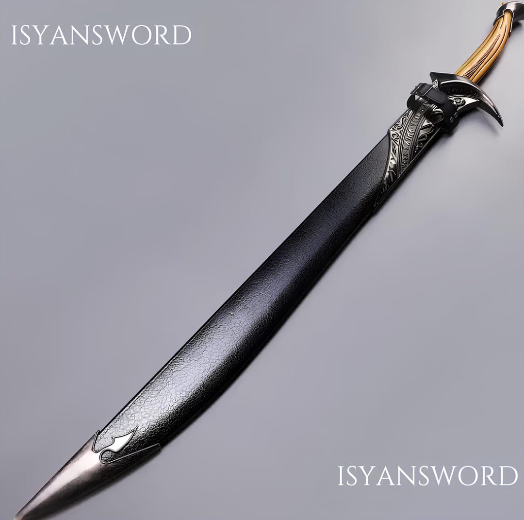 39" Viking Sword Dagger With Scabbard,stainless Steel Viking Dagger ...