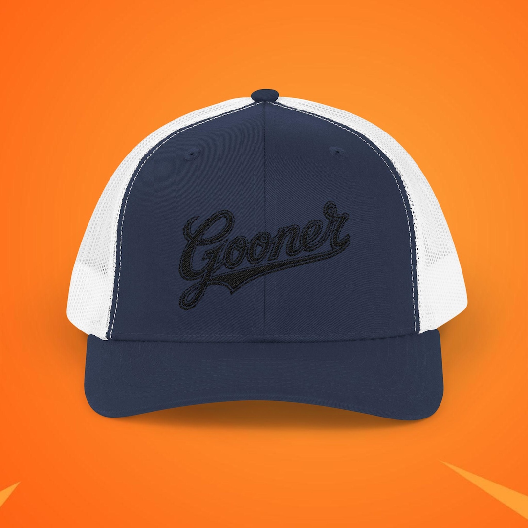 Gooner Hat, Snapback Trucker Cap for Tiktok Fans, Funny Viral Meme Hat ...