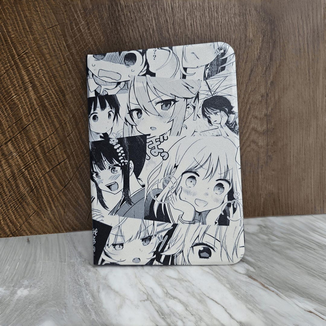 Kawaii Manga Anime Girl Art iPad Case for New iPad Pro 13 12 11 iPad ...