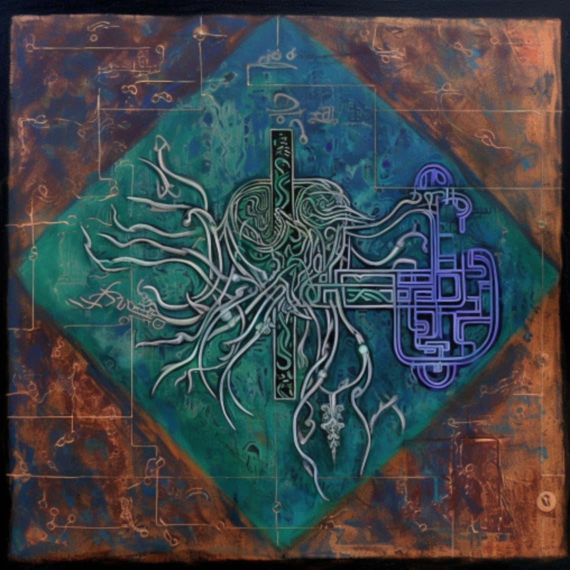 Cybersigil Cyber Sigilism Printable Digital Art Printable Digital Art ...