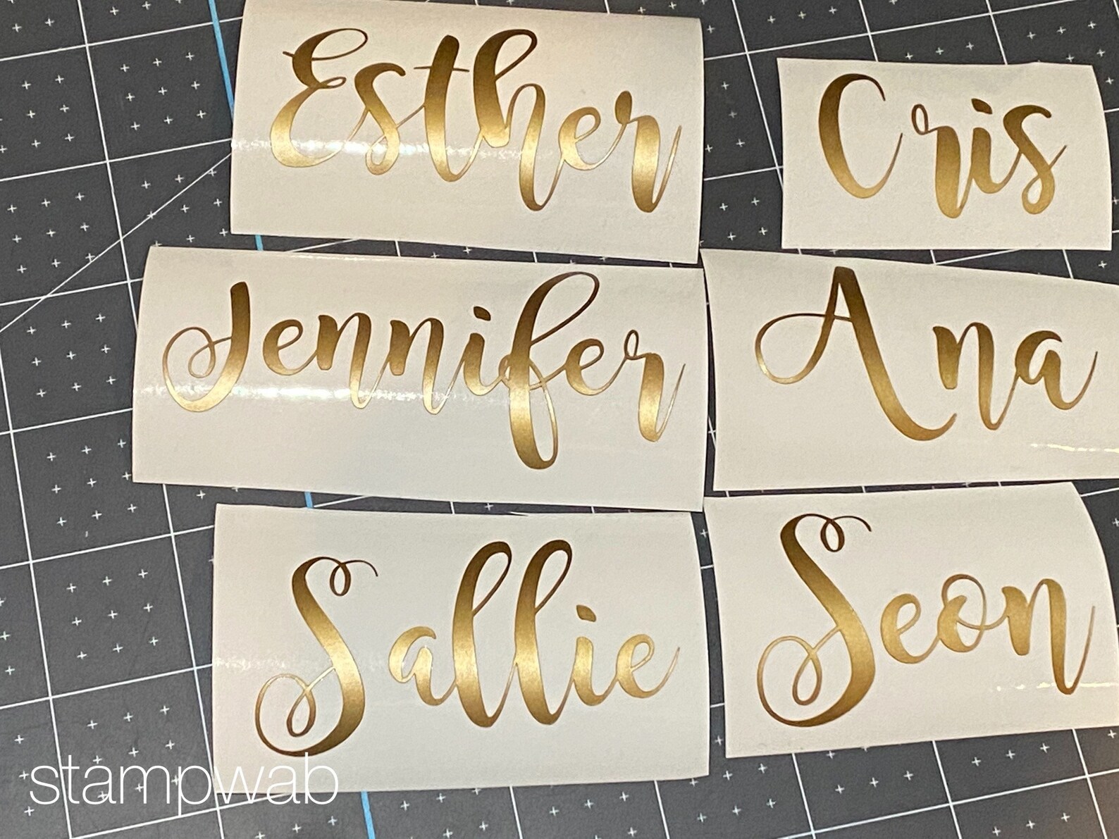 Vinyl Decal Personalized Gifts Name Sticker Vinyl Name - Etsy