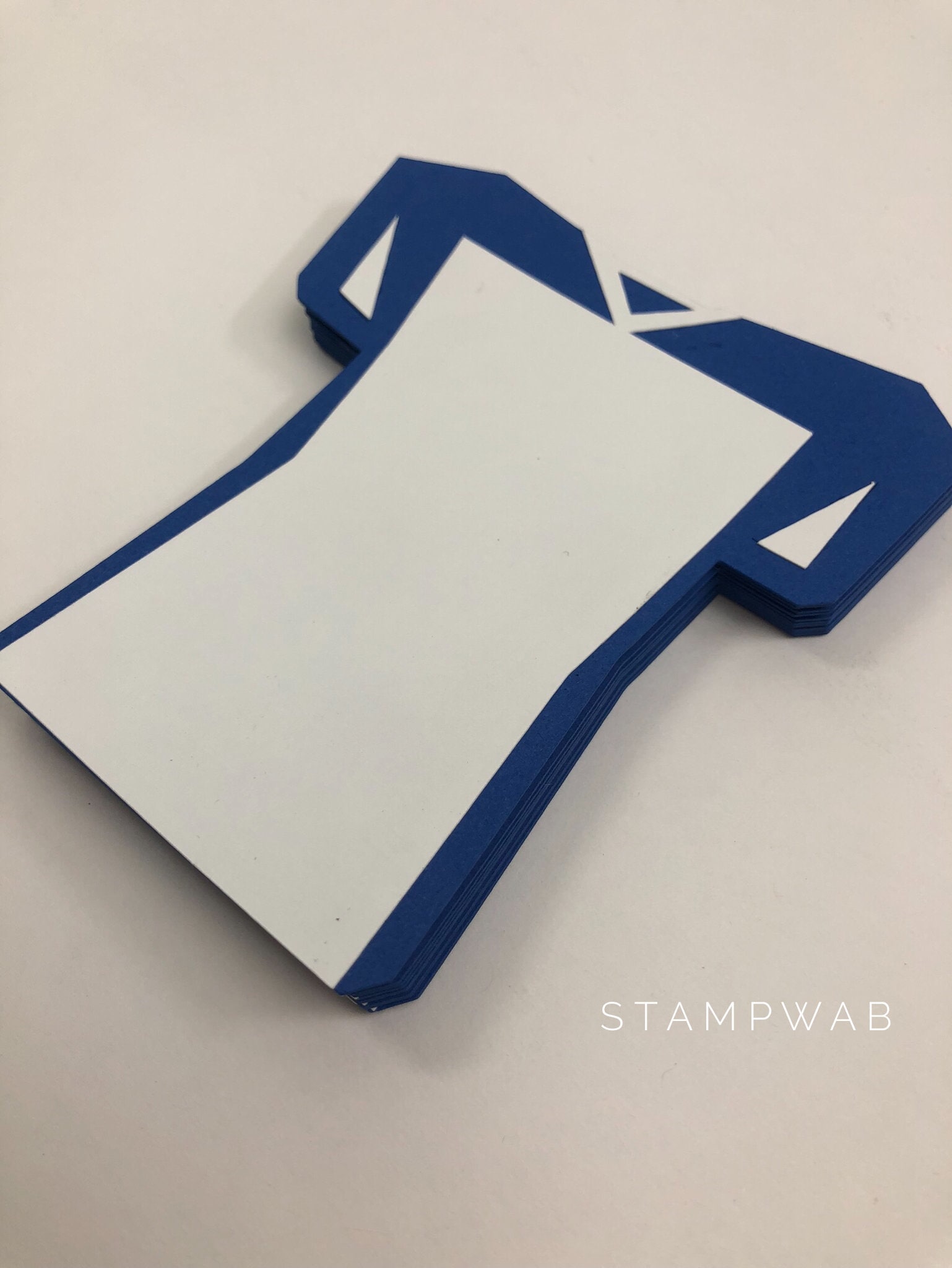 Football Jersey Cut-outs (set of 12) - Football - Favor Tag - Football ...