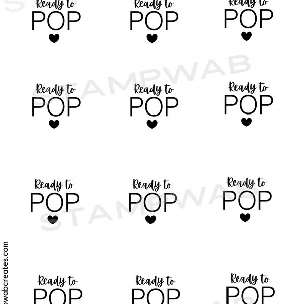 Ready to Pop Printable - Etsy