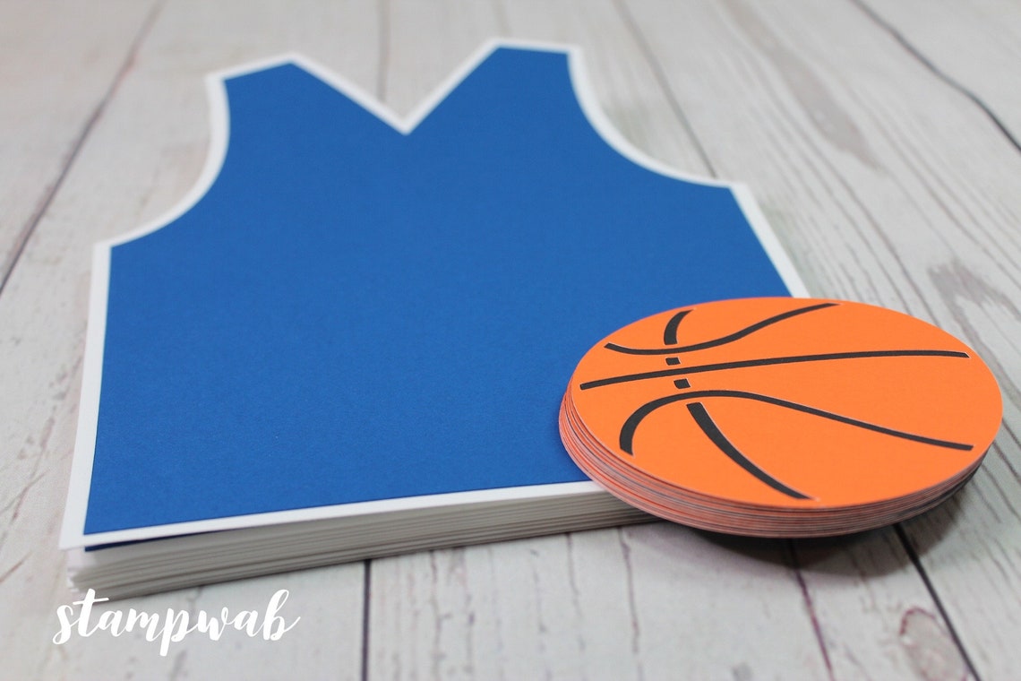 Basketball Cut-outs set of 12 Basketball Cutouts - Etsy