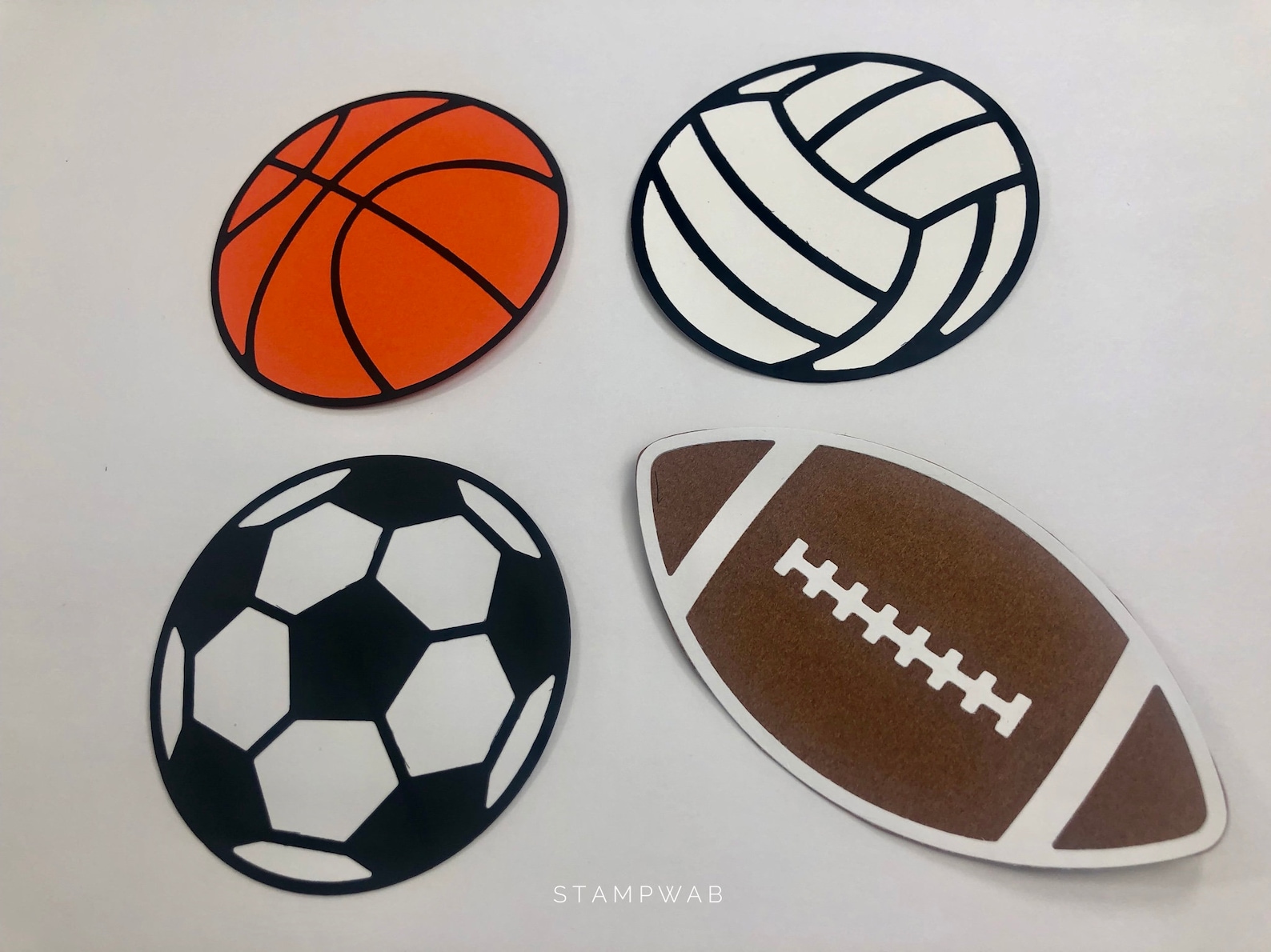 Soccer Ball Cut-outs (set of 12) - Soccer Ball - Soccer Team - Soccer ...