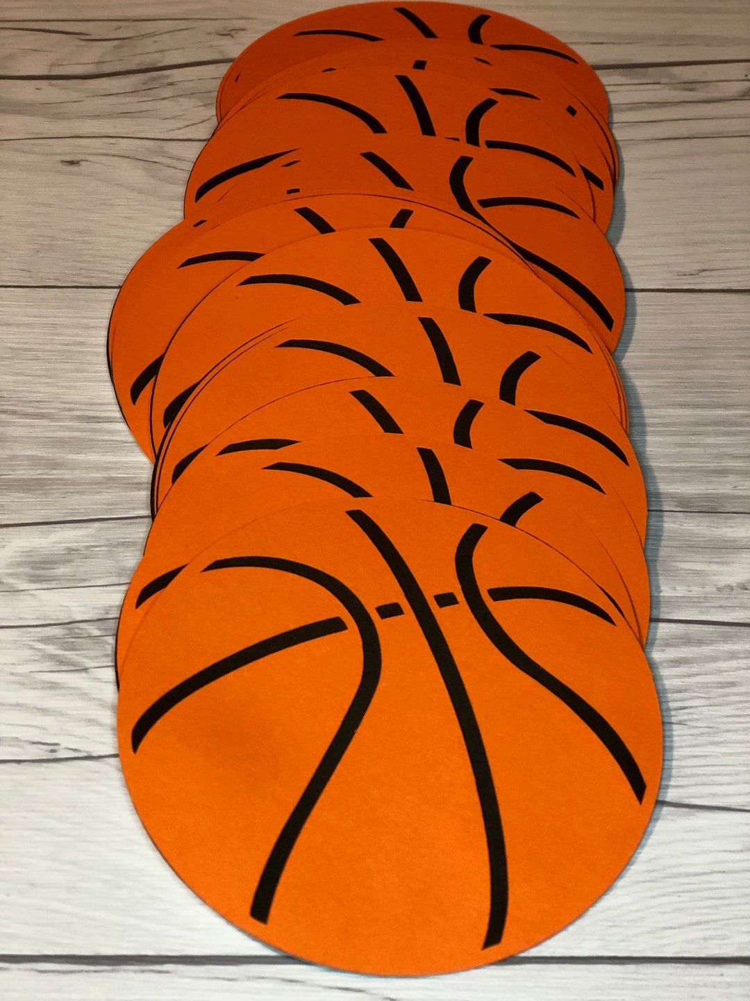 Basketball Cut-outs (set of 12) - Basketball Cutouts - Basketball Team ...