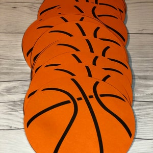 Basketball Cut-outs (set of 12) - Basketball Cutouts - Basketball Team ...